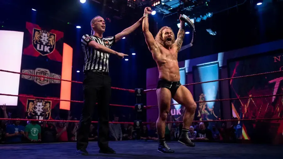 Tyler Bate 'Officially' Wins Title On Last Ever NXT UK